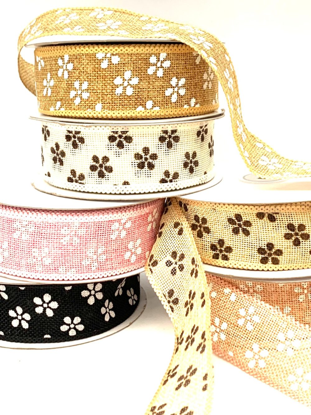 CINTA YUTE ESTAMPADA | El Adorno Mercería